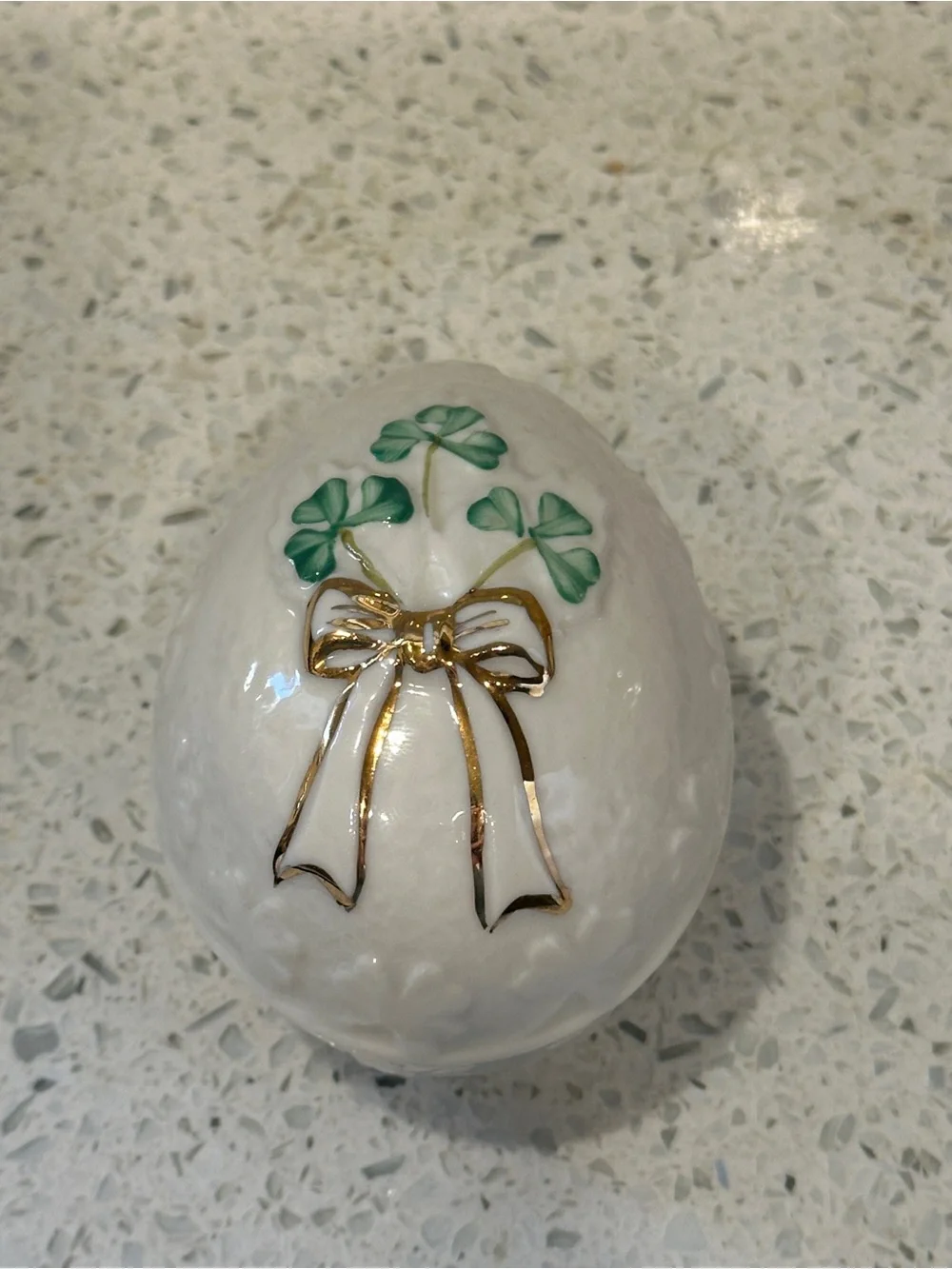 Belleek | Other | Belleek Ireland Porcelain Trinket Box Egg | Poshmark